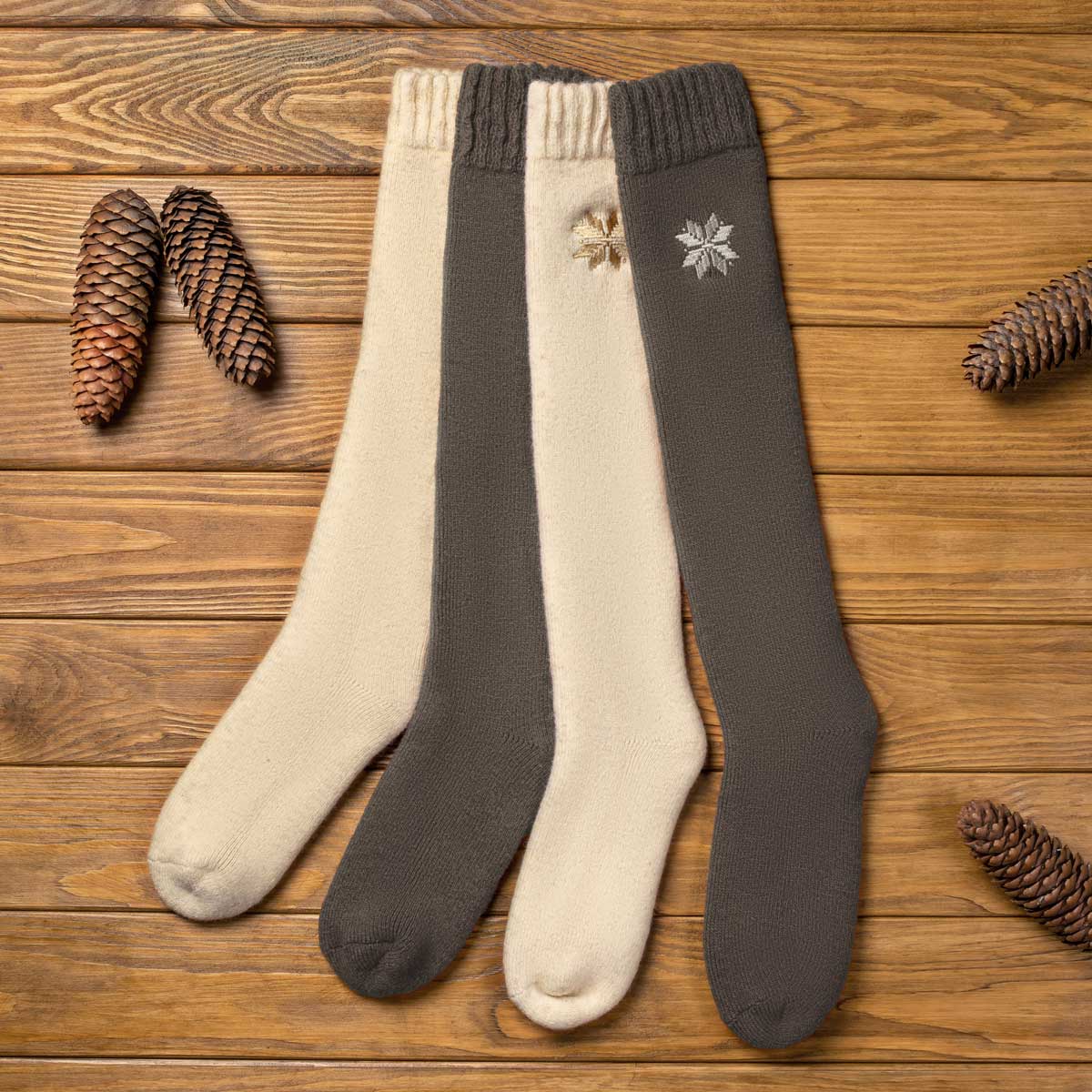 Earth Knee High (2 pairs) - Nordic Socks US